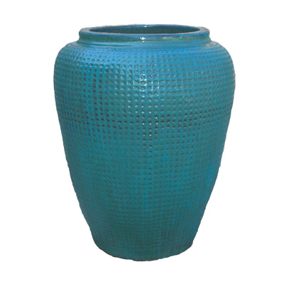 Shop Handcrafted Aqua Glazed Pots & Planters – Anamese Garden & Home